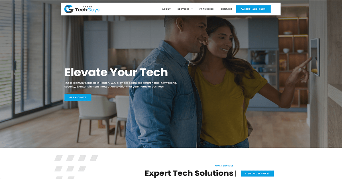 Contact ThoseTechGuys - Expert Tech Installations